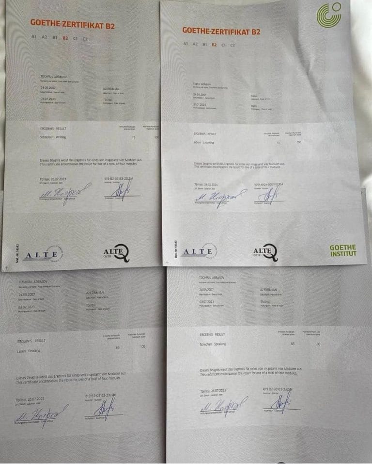 Beispiel Für C1 Prüfung Goethe Zertifikat